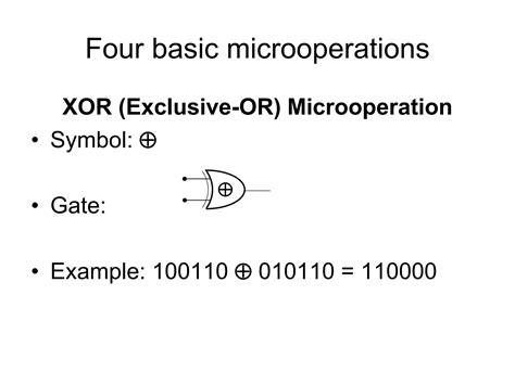 12 Logic Microoperationspptertryrtytrgrtgtrgtrgtrgtr Ppt