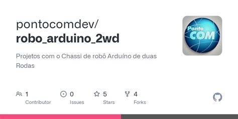 robo arduino 2wd 02 robô autônomo com sensor de distância