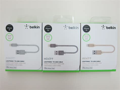 Belkin MIXIT Metallic Lightning To USB ChargeSync Cable Blog Lesterchan Net