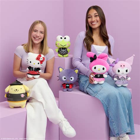 Hello Kitty And Friends Hello Kitty 8 Inch Punks Plush Jazwares