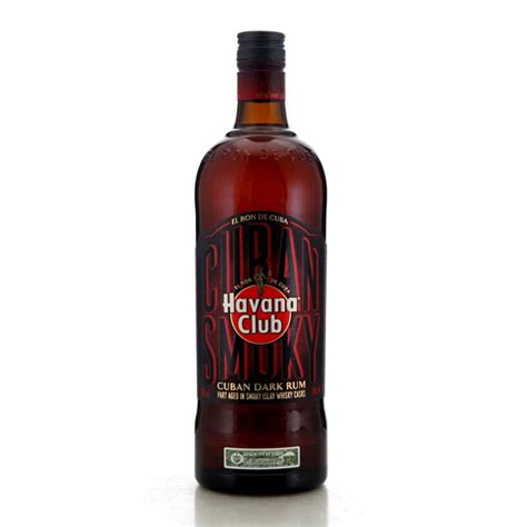 Havana Club Cuban Smoky Litre Rum Rum Auctioneer