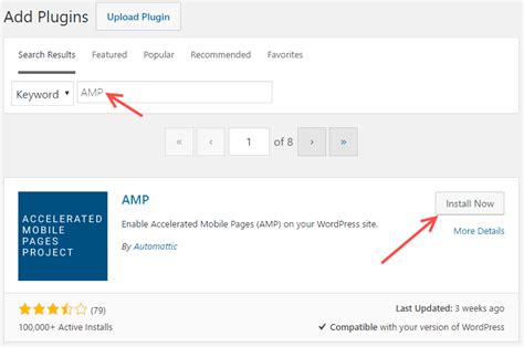 how to setup amp in wordpress