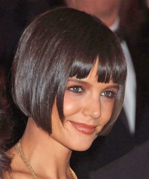 Katie Holmes Short Hair With Bangs