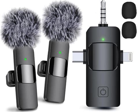 Mini Mic Pro 3 In 1 Wireless Microphone For Iphone Android