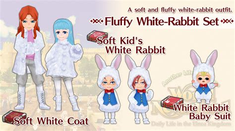 Fluffy White Rabbit Set For Nintendo Switch Nintendo Official Site