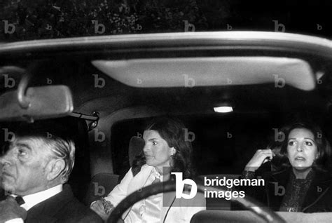 Image Of Aristotle Onassis With His Daughter Christina And His Wife Jackie
