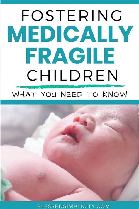 Fostering Medically Fragile Infants