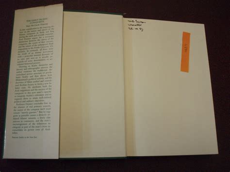 The Early Islamic Conquests By Fred Mcgraw Donner 1981 Chapter