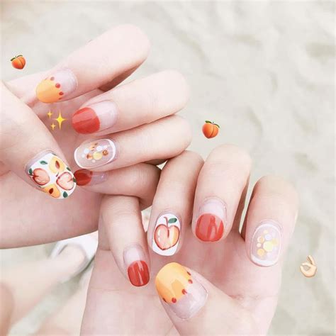🍑🍑🍑🍑nailscuachidohoi ไอเดียแต่งเล็บ การออกแบบแต่งเล็บ การออกแบบลาย