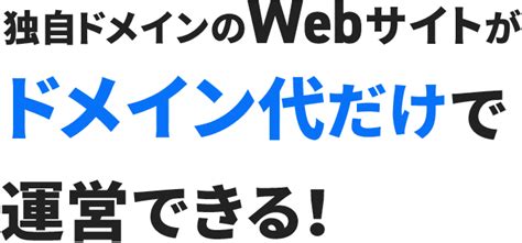 スタードメイン 格安ドメイン取得 100円～税込 高機能レンタルサーバー付き！