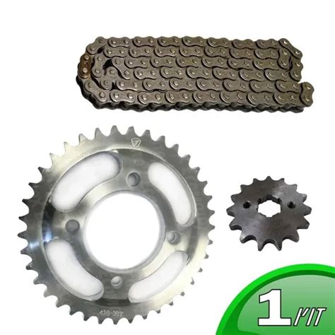 Kit De Arrastre Cadena Reforzada Italika Ft Dt Dt Env O Gratis
