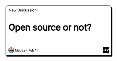 open source or not r devto