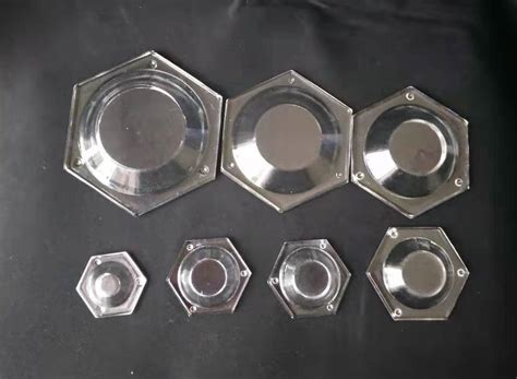 Borosilicate Hexagonal Glass Base For Volumetric Measuring Cylinder