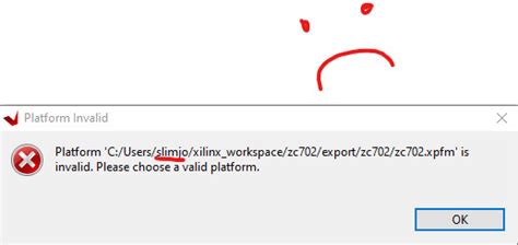 Platform Created On One Pc Fails To Importcompile On Another
