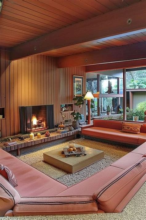 30 Gorgeous Conversation Pits In Living Rooms Youll Love H M G