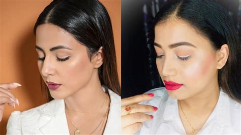 Hina Khan Inspired Makeup Look Bollywood Celebrity Inspired Look