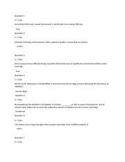 Understanding Sexual Harassment And Infidelity Study Insights Course Hero