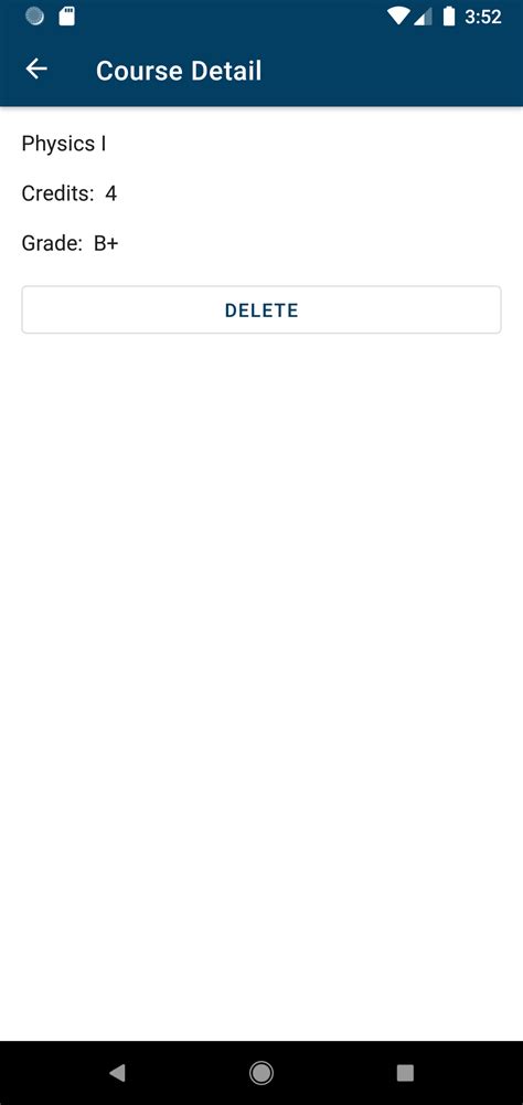 GitHub Charafmrah College GPA Calculator A College GPA Calculator Android App Built Using