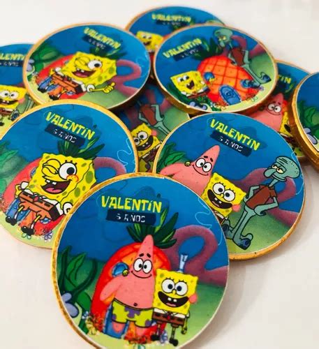 Golosinas Personalizadas X 10 Bob Esponja Candy Bar En Venta En San