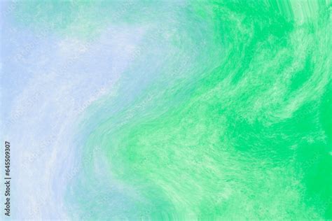 Pastel Color Gradient On Grainy Background Teal Green Sky Light Blue