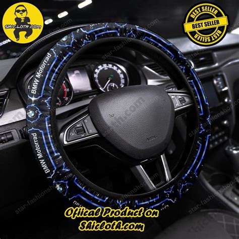 BMW Motorsport Steering Wheel Cover Shicloth