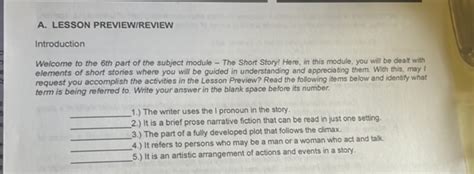 A Lesson Previewireview Introduction Welcome Studyx