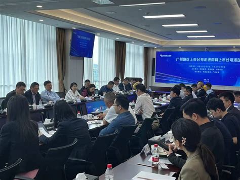 广州地区上市公司走进南方电网控股上市公司活动成功举办储能能源南网