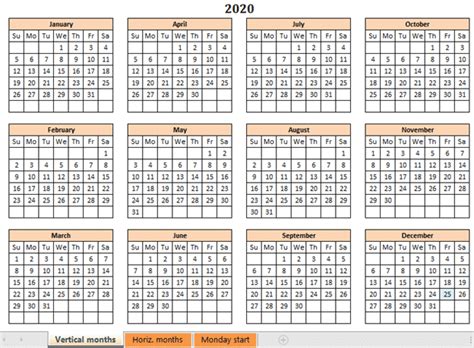 A Better Excel Calendar Creator For Office Watch Readers Office Watch