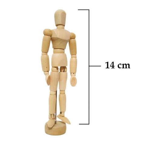 Jual Manekin Kayu Mannequin Figure 14cm Shopee Indonesia