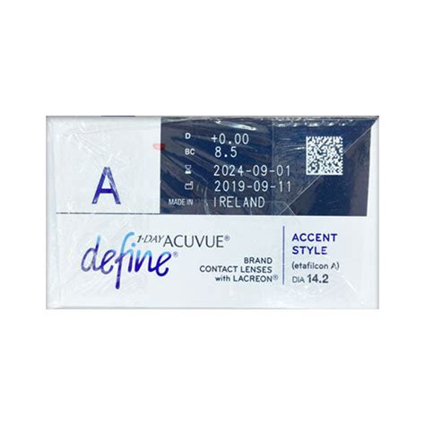 1 Day Acuvue Define Accent Style 90 Pack Buy Your Contacts