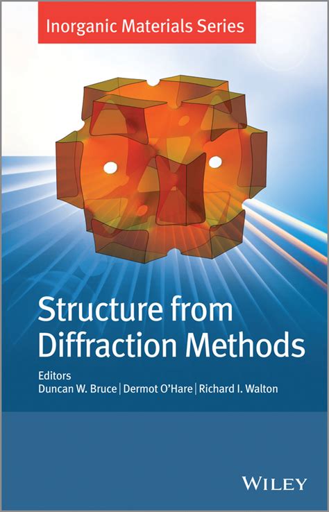 Structure From Diffraction Methods 9781119953227 Gangarams
