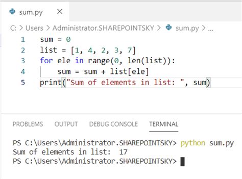 python program to find sum of n numbers with examples python guides