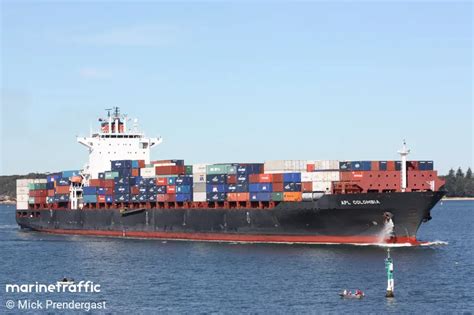 Ship Msc Johannesburg V Container Ship Registered In Liberia Vessel