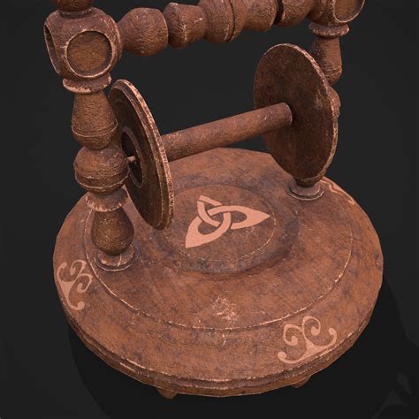 Elegant Scroll Holder 3d Model By Get Dead Entertainment