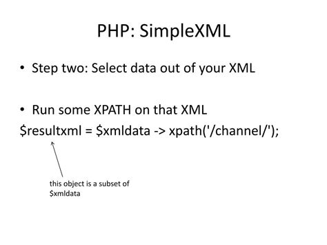 Ppt Php Simplexml Powerpoint Presentation Free Download Id3201015