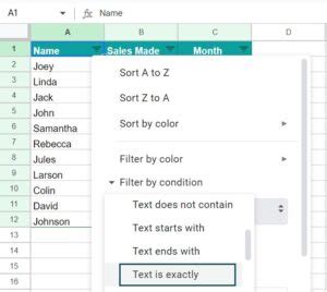 Filter In Google Sheets Examples How To Add And Remove