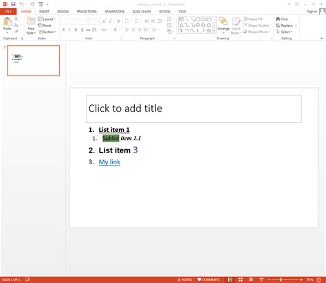 Addlist Inserts A List Into The Powerpoint Presentation Phppptx