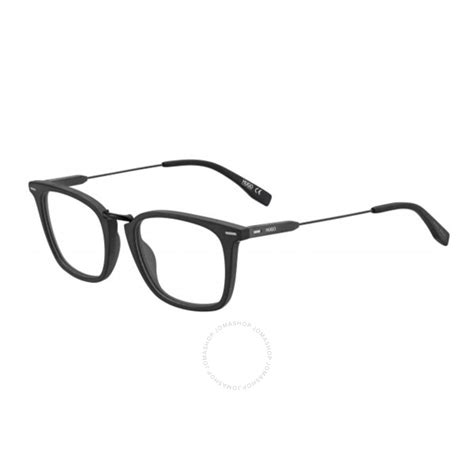 Hugo Boss Mens Black Square Eyeglass Frames Hg 0327 0003 00 50