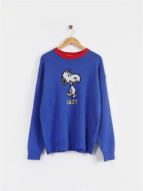 Lazy Oaf X Peanuts Lazy Snoopy Knit Sweater