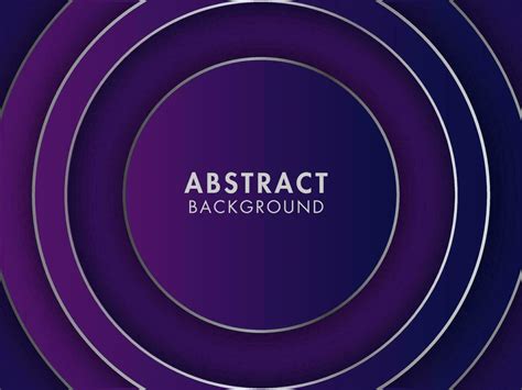 Gradient Purple Abstract Overlap Circles Background 24049444 Vector