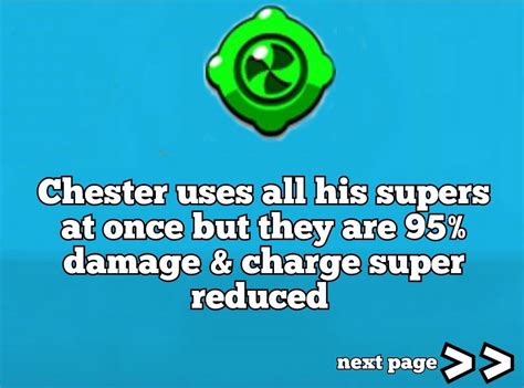 Trying To Find 2nd Star Power For Chester That Can Face 1st Star Power