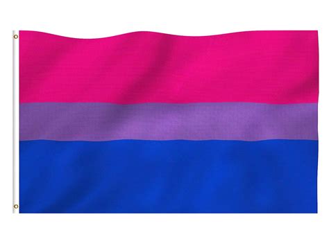 Dorlips Bisexual Pride Flag 3x5 Feet Vivid Color And Fade Proof