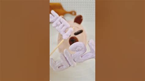 특별한 날 카피바라 케이크 카피바라 베이킹 Youtube