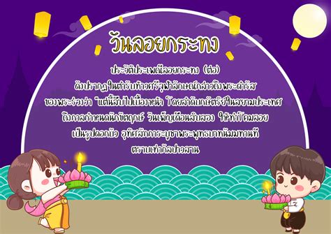ประวัติความเป็นมาวันลอยกระทงของไทย