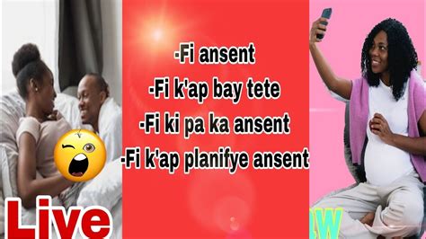 Kesyon E Repons Fi Ansent Kao Bay Tete Pa Ka Ansent Planif YouTube