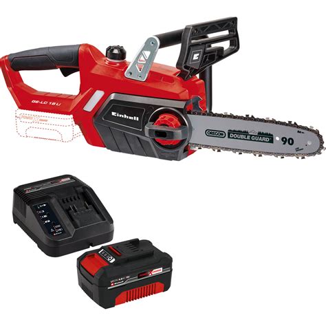 Einhell Ge Lc 18 Li 18v Cordless Chainsaw 250mm 1 X 4ah Li Ion Charger