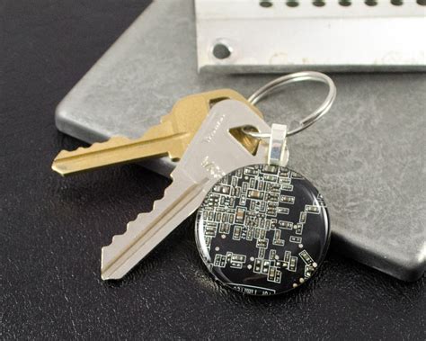 Circuit Board Keychain Computer Key Fob Circuitbreakerlabs