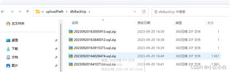 Springboot Ruoyi配置mysql备份定时任务 Csdn博客