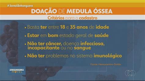 Doação de medula óssea Saiba como se cadastrar para ser um doador em