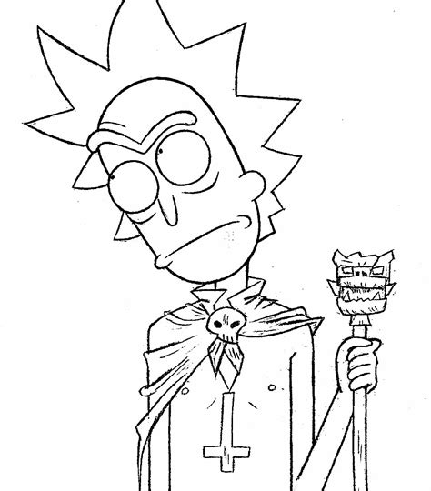 Desenhos Para Colorir De Rick E Morty Dicas Práticas